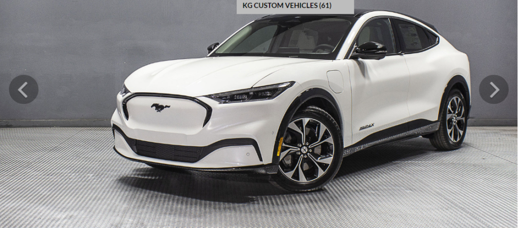 New 2022 Ford Mustang Mach-E Premium With Navigation & AWD ...